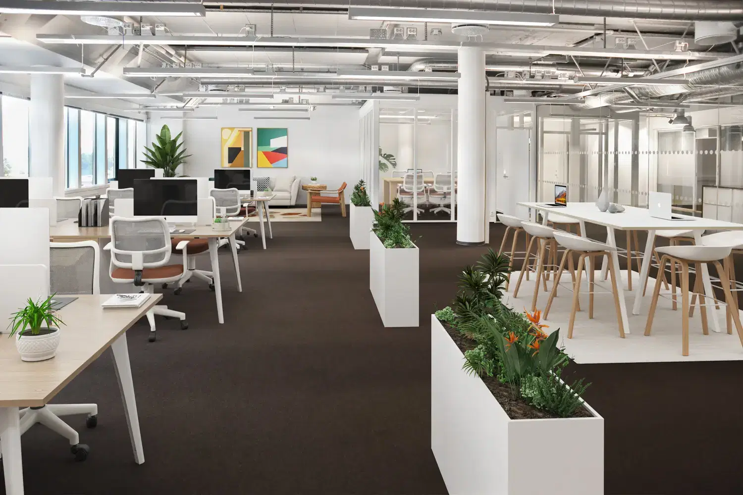 Office 975 m2 - Technopolis Fornebu Terminal building - Technopolis